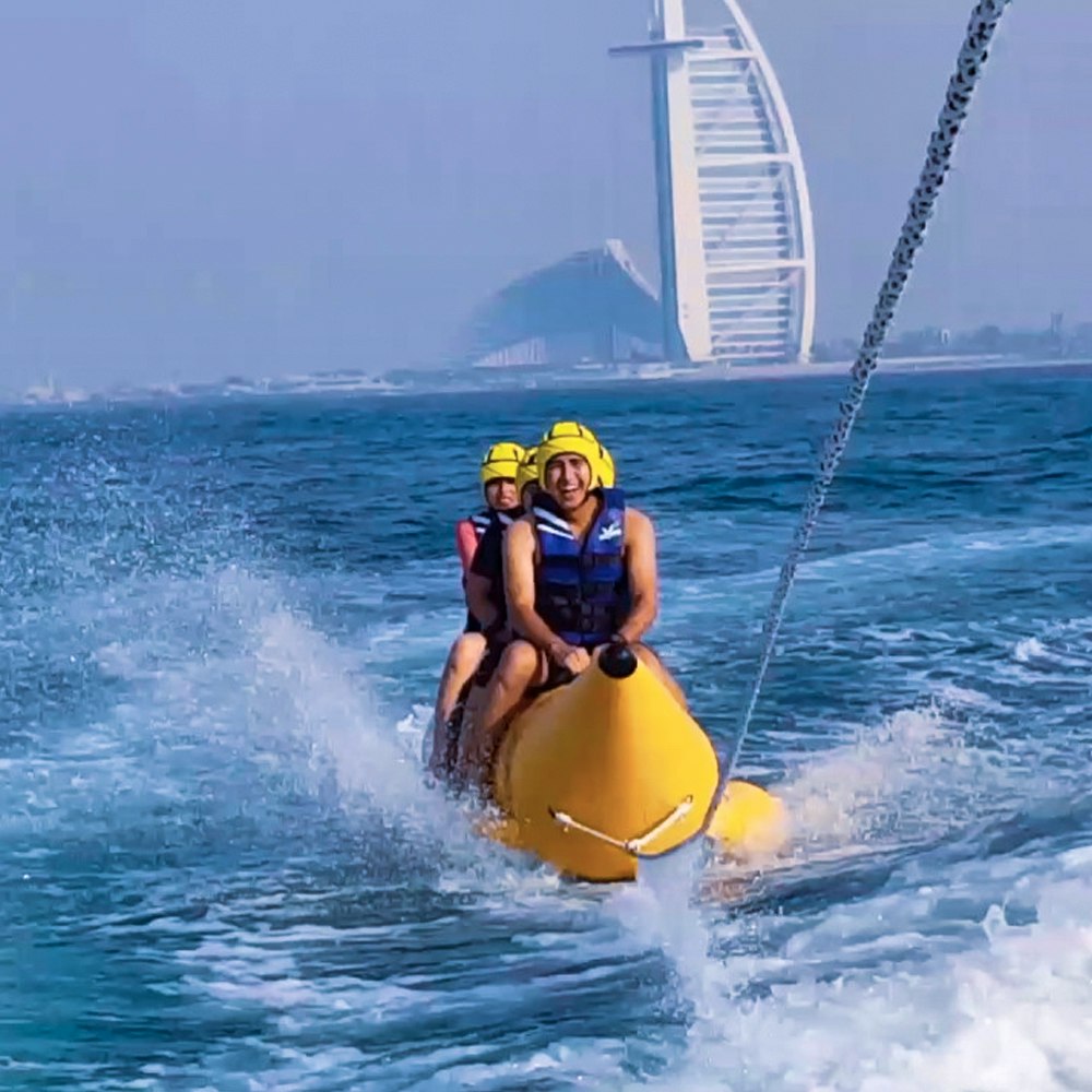 Book Banana Boat Ride in Dubai | Flat 10% OFF
