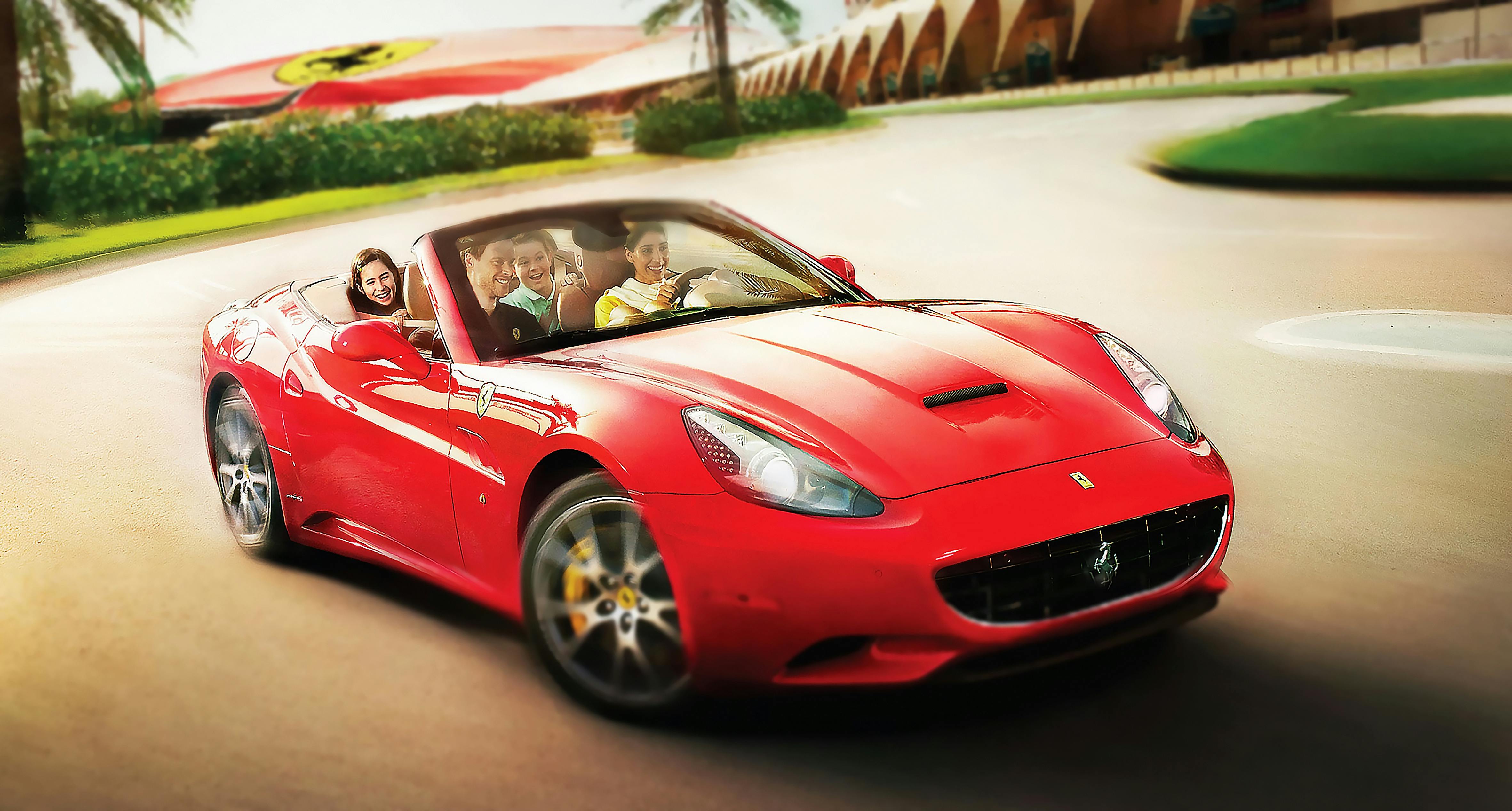 Enjoy driving experience of famous Ferrari World Abu Dhabi | Thrillark
