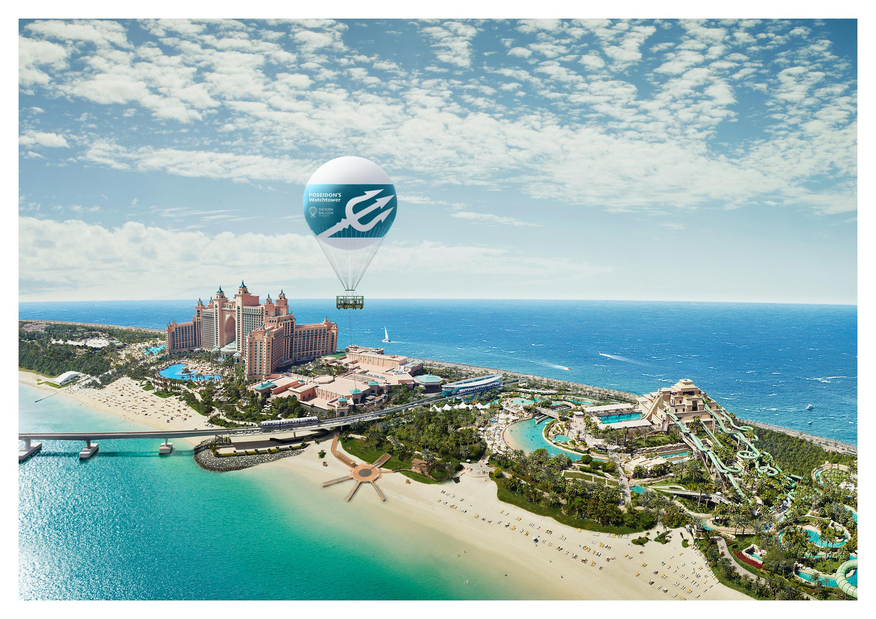 Dubai Balloon Atlantis | Dubai Balloon Tickets | Thrillark
